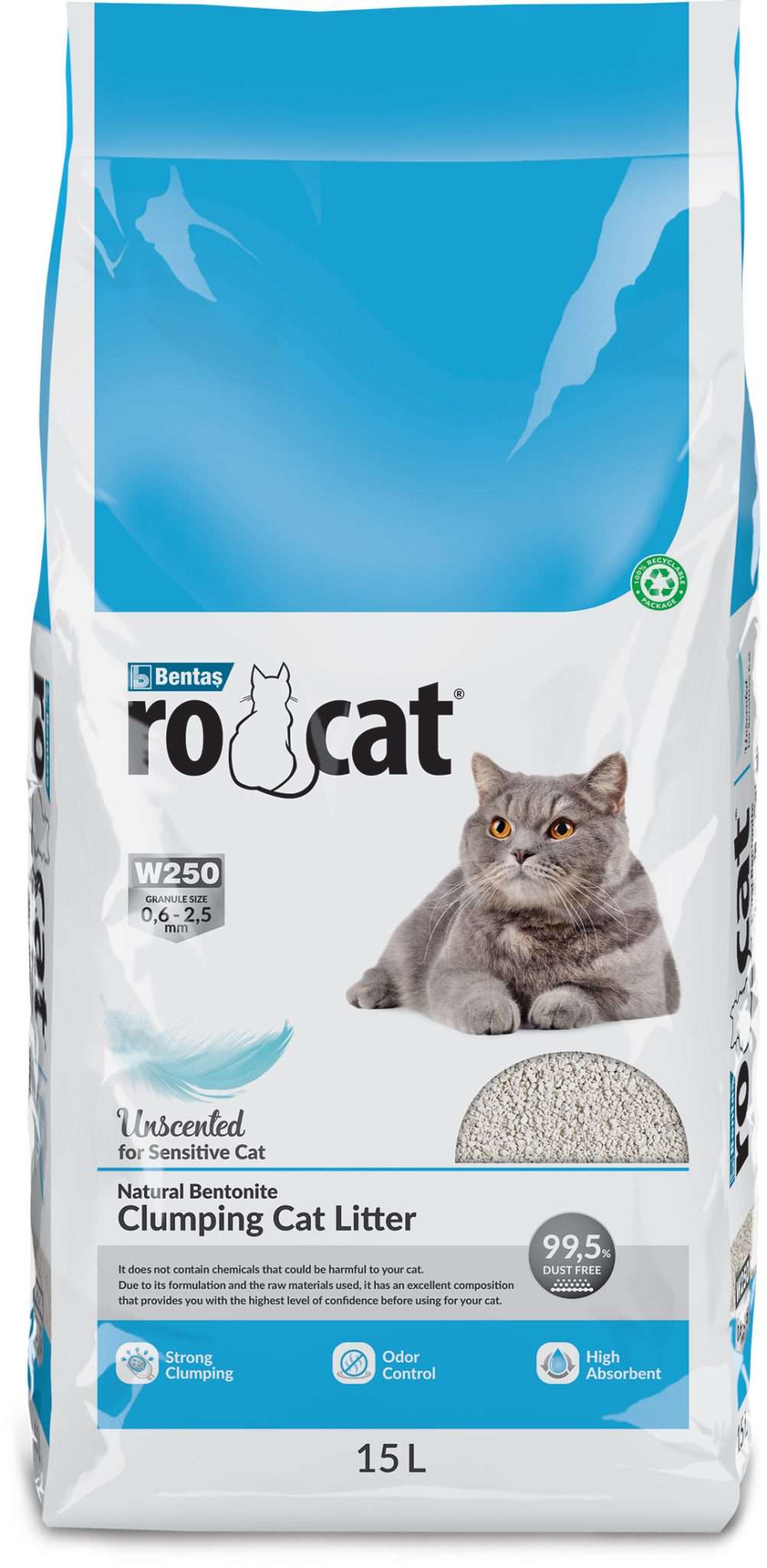 Rocat - Arena Aglutinante aromas 17 kg - PATITAS DE COLORES